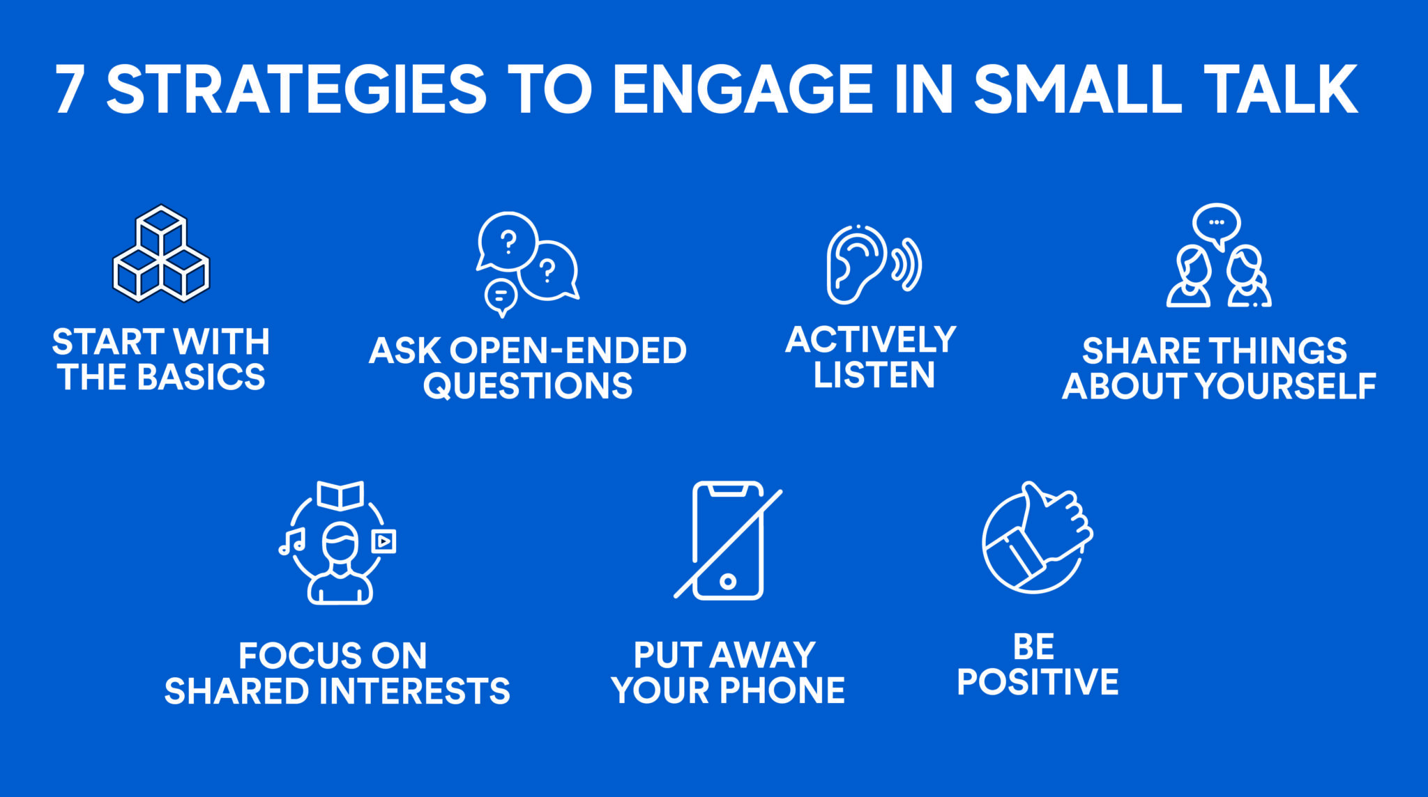 How to engage in small talk (with people you don’t know) - The ...