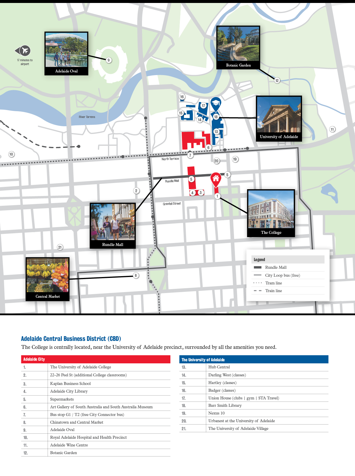 Contact Us | The University of Adelaide College